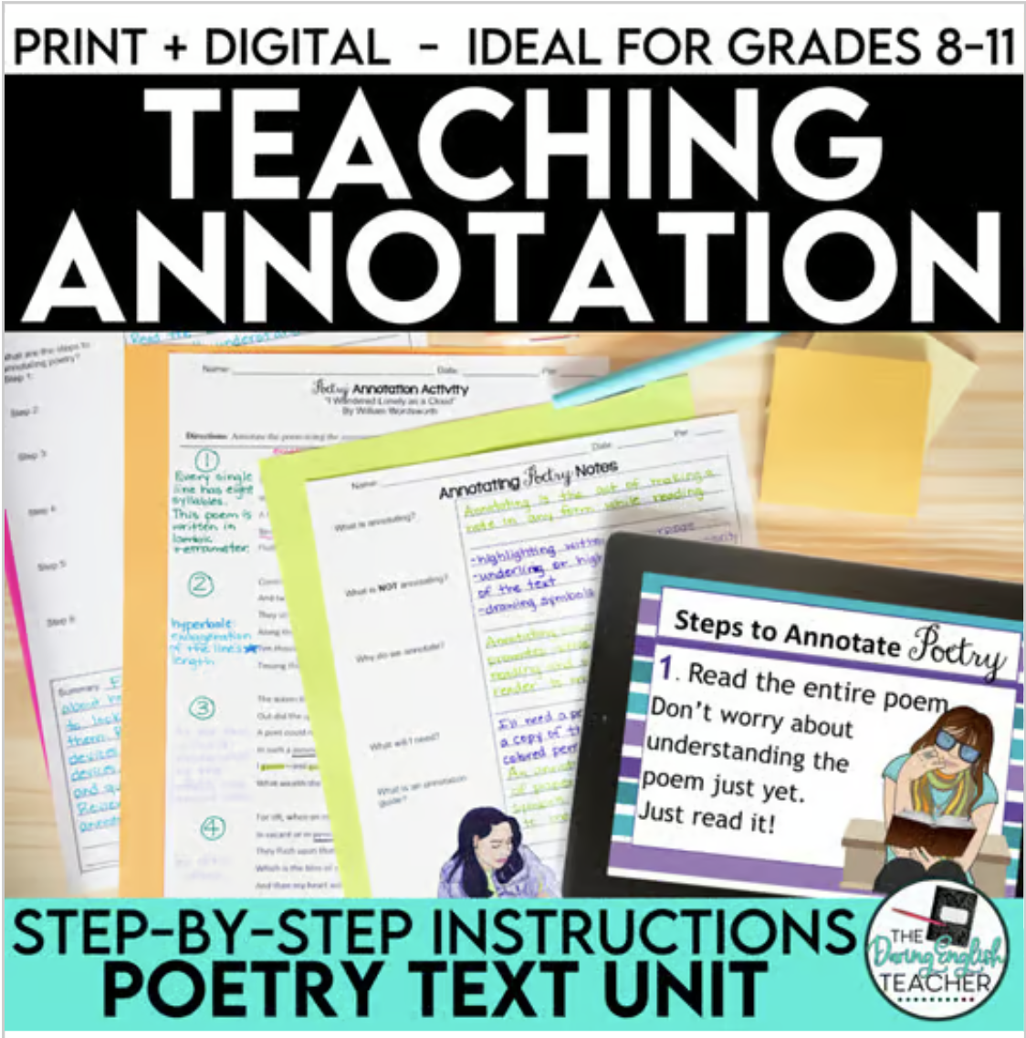Celebrating National Poetry Month: 8 Poetry Activities for Secondary ...