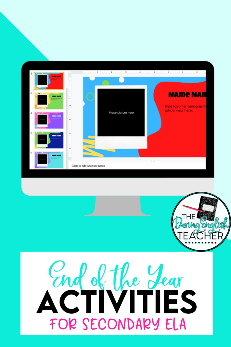 10 End Of The Year Activities For Secondary ELA The Daring English 10 End Of The Year Activities For Secondary ELA The Daring English