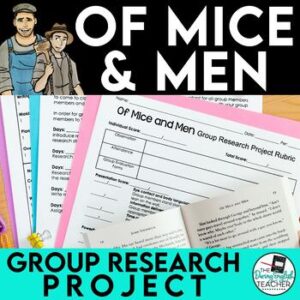 Of Mice And Men Group Research Project - The Daring English Teacher