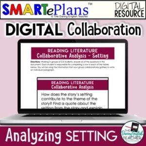 Analyzing Setting - Digital Collaborative Analysis Activity - The ...
